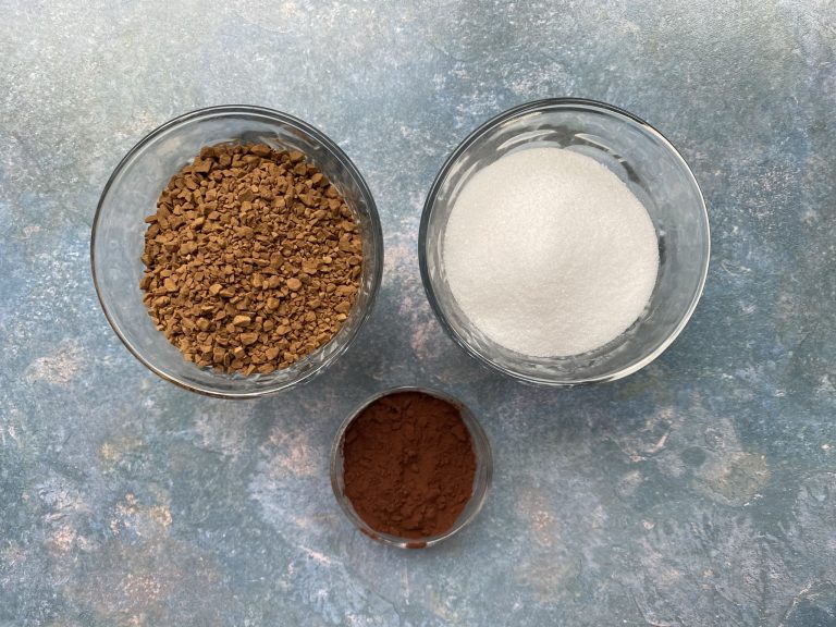 3 Ingredient Egg-Free Chocolate Dalgona Whipped Coffee Recipe