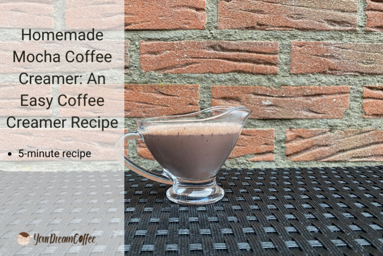 Homemade Mocha Coffee Creamer: An Easy Coffee Creamer Recipe