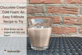 Chocolate Cream Cold Foam Recipe: Easy Coffee Foam Topping