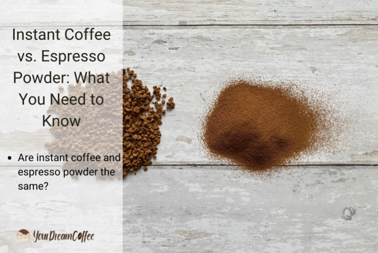Instant Coffee vs. Espresso Powder: What You Need to Know