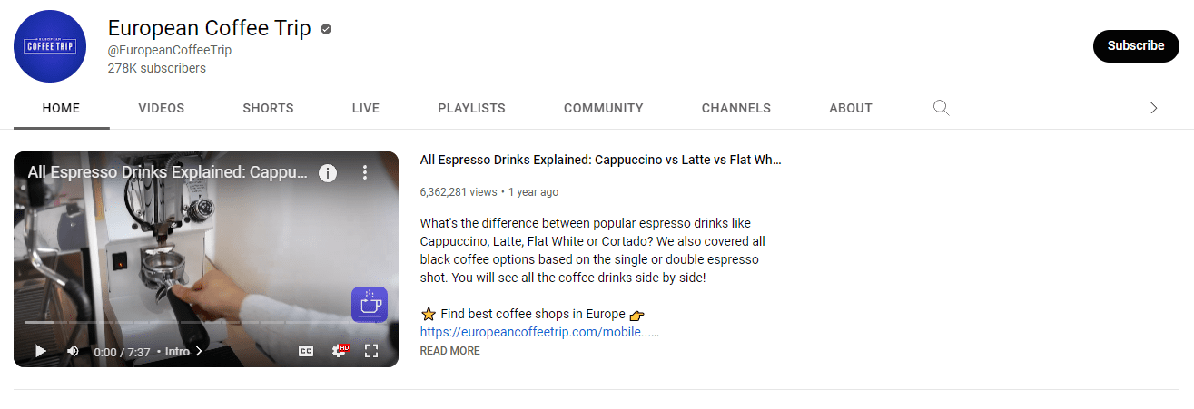 Best Coffee YouTube Channels to Follow in 2026